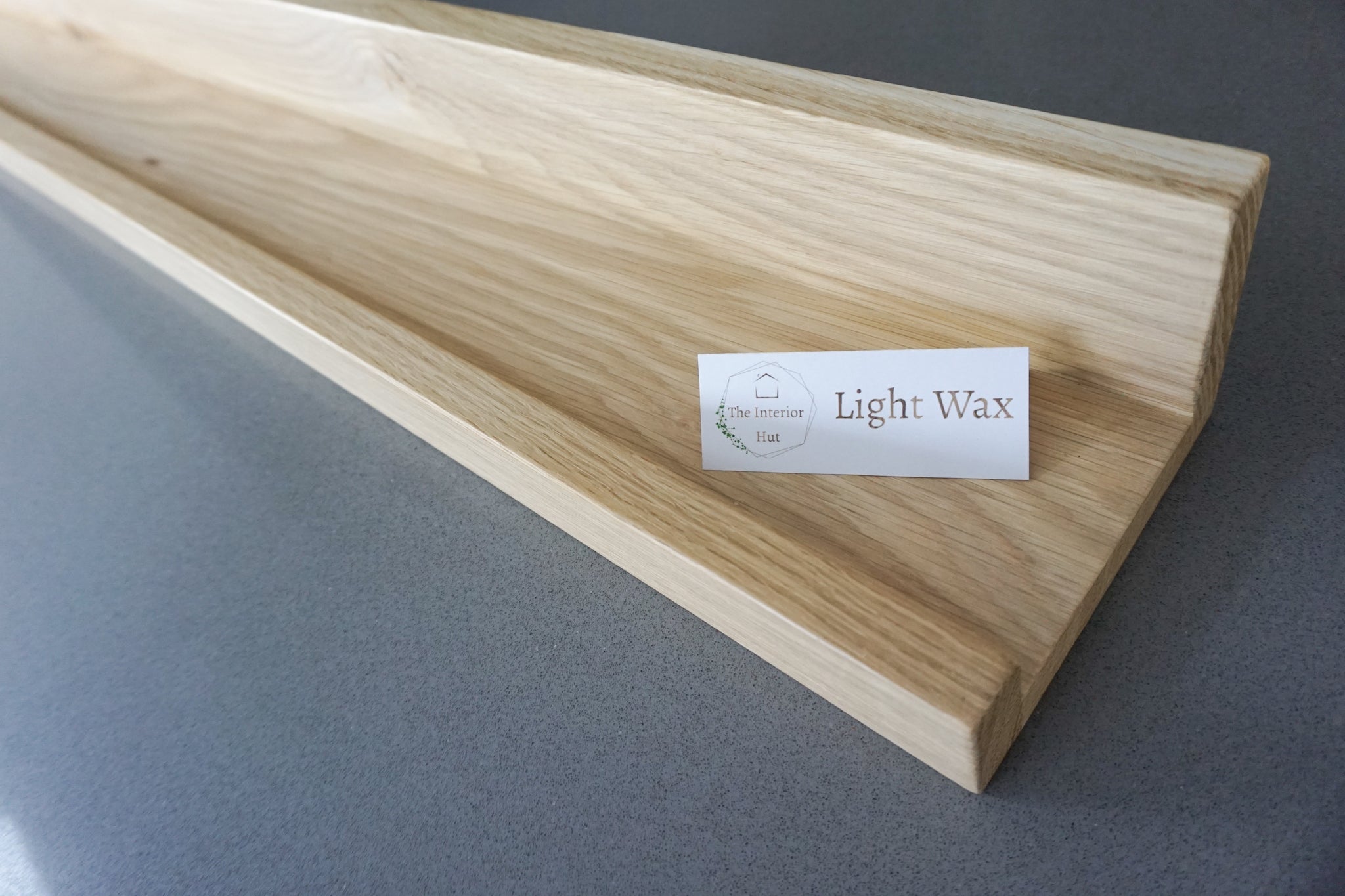 Oak Picture Ledge Shelf | Handmade In The UK | Quality Wax Finish – The ...